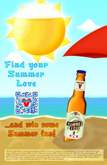 Victory Brewing Company's Seasonal Summer Love Ale is Back, Hitting ...