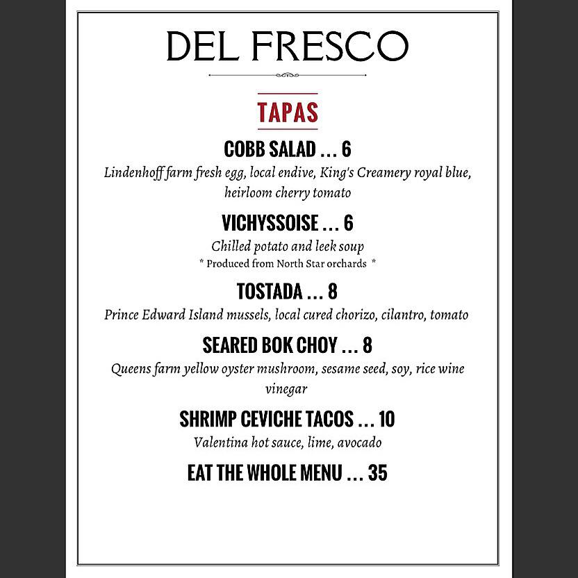 Tonight in West Chester: First-Ever Del Fresco Pop-Up Dinner — PA Eats