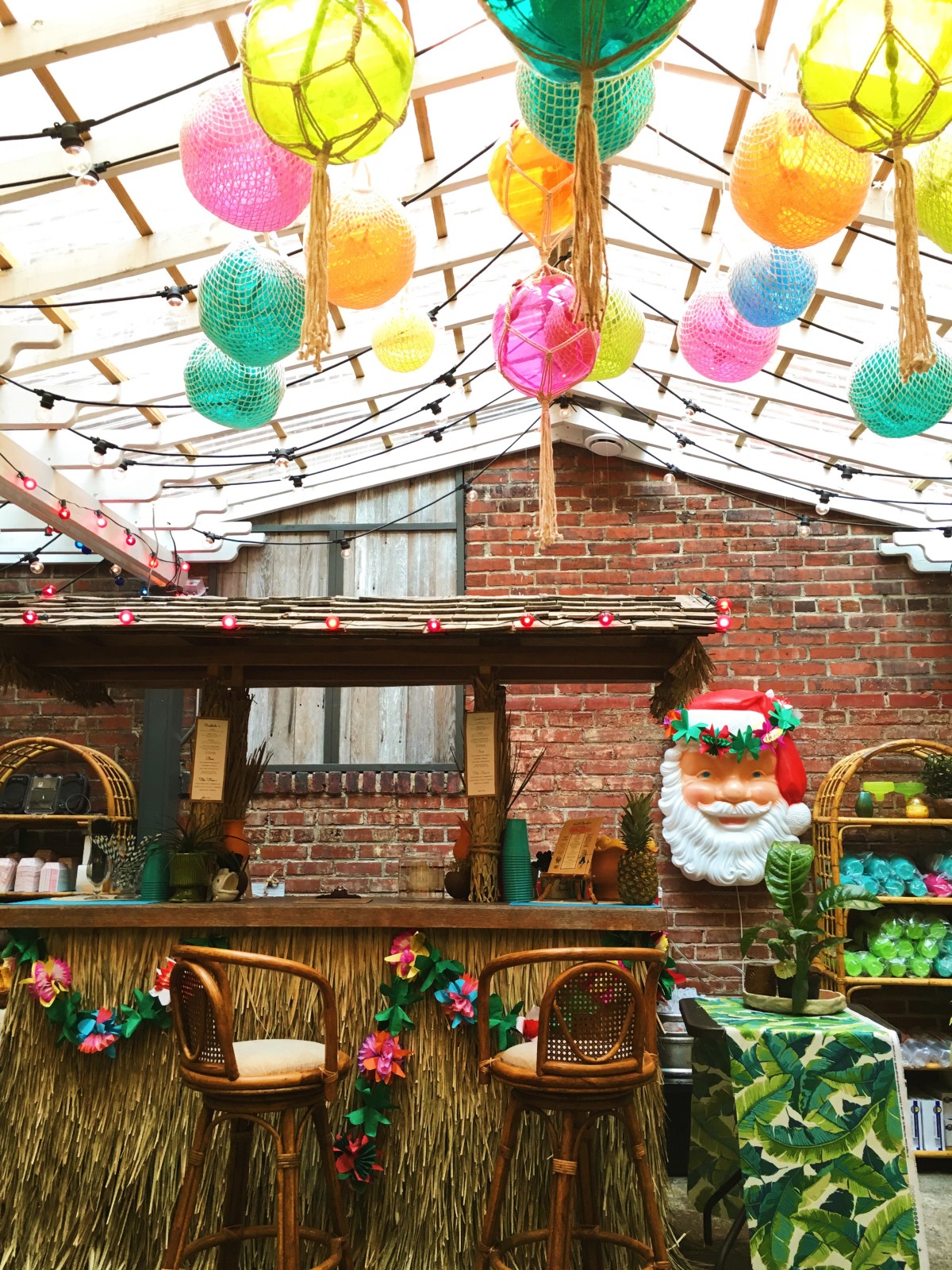 First-Ever Holiday Pop-Up Tiki Garden Hits Philly, Courtesy of Bud ...