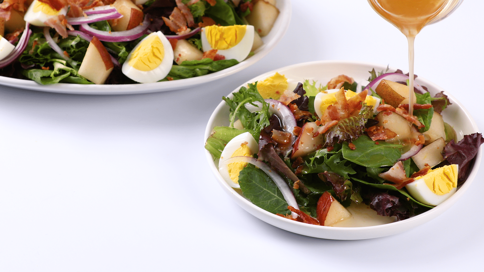 Nourish PA: PA-Dutch-Inspired Wilted Salad with Warm Bacon Dressing